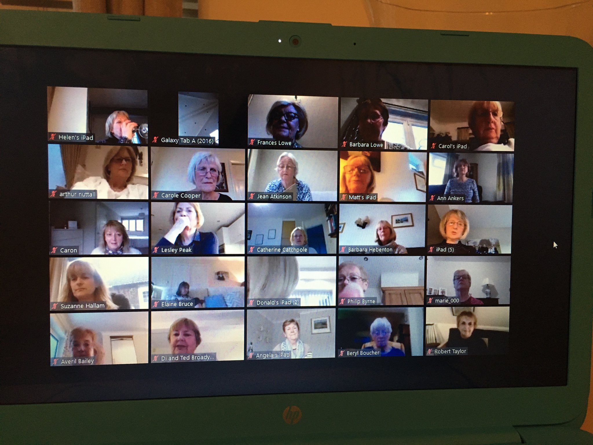 96 ladies welcome their new captain on Zoom; Golf club permanently ...