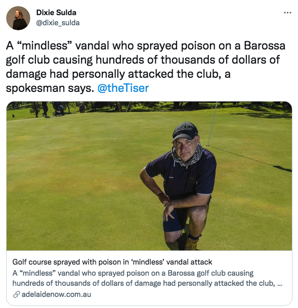 ‘Poison’ sprayed on golf club’s greens causes up to £250k of damage ...