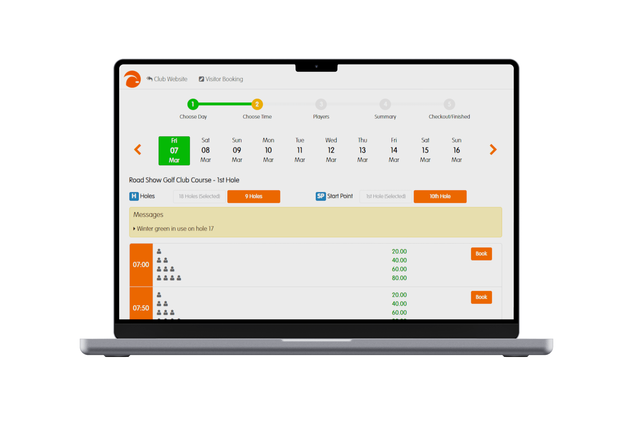 What the newly improved ClubV1 Booking system can do for your golf club ...