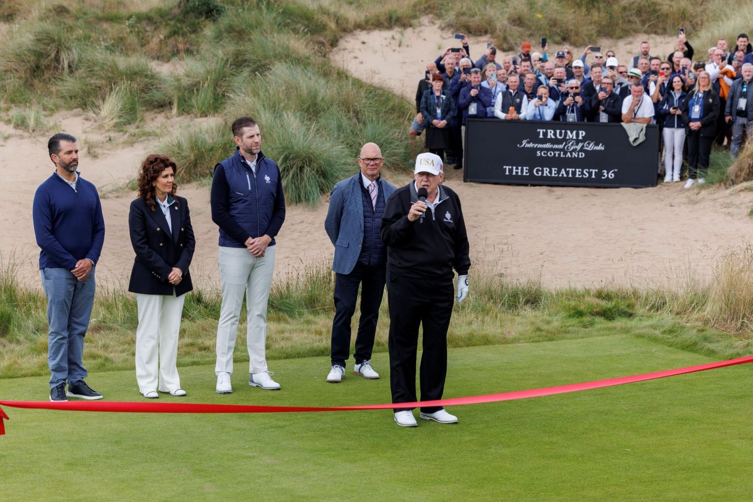 Donald Trump opens second golf course in Aberdeenshire – The Golf Business